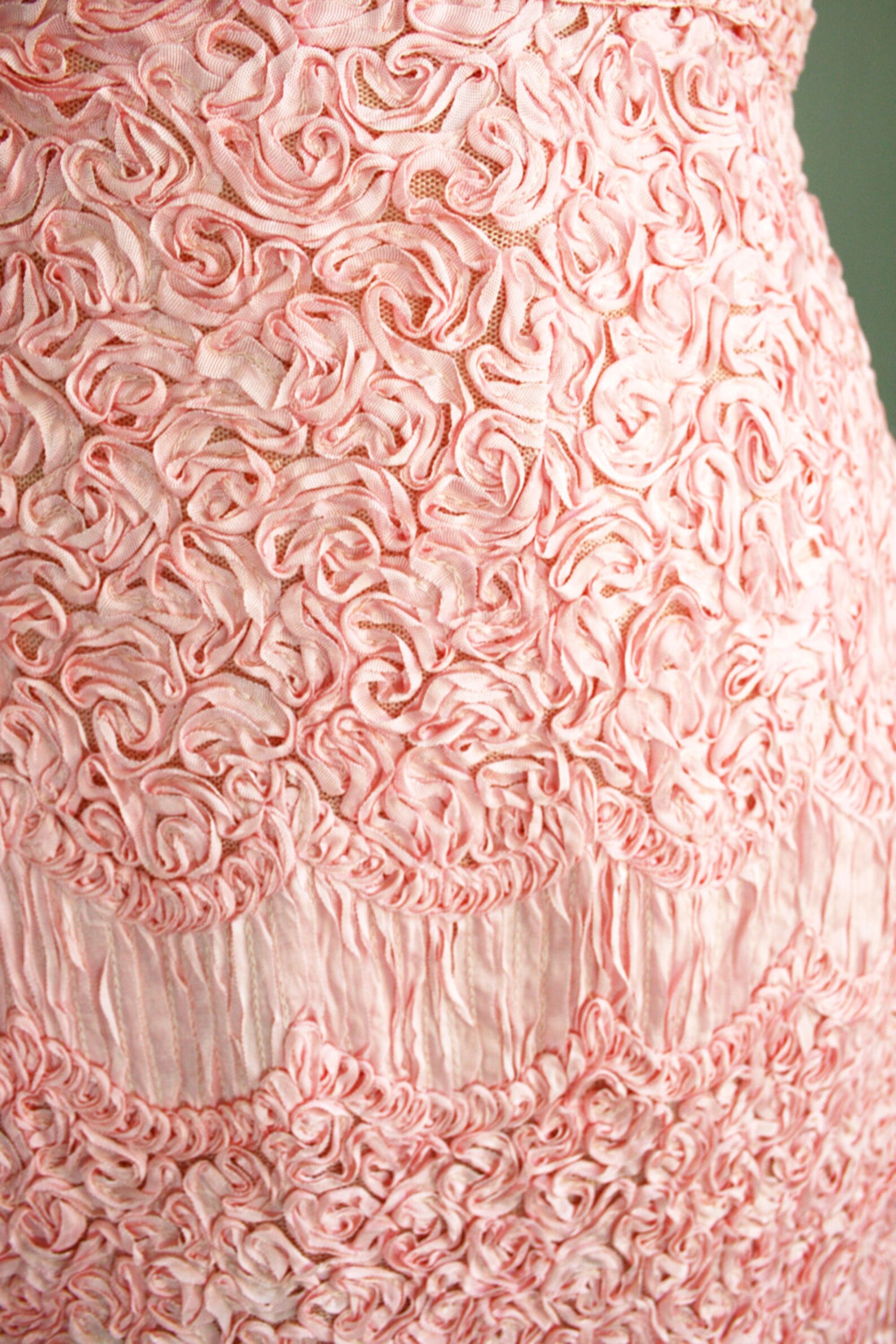 1950-60's Pink Soutache Jackie O Style Ribbon - Etsy