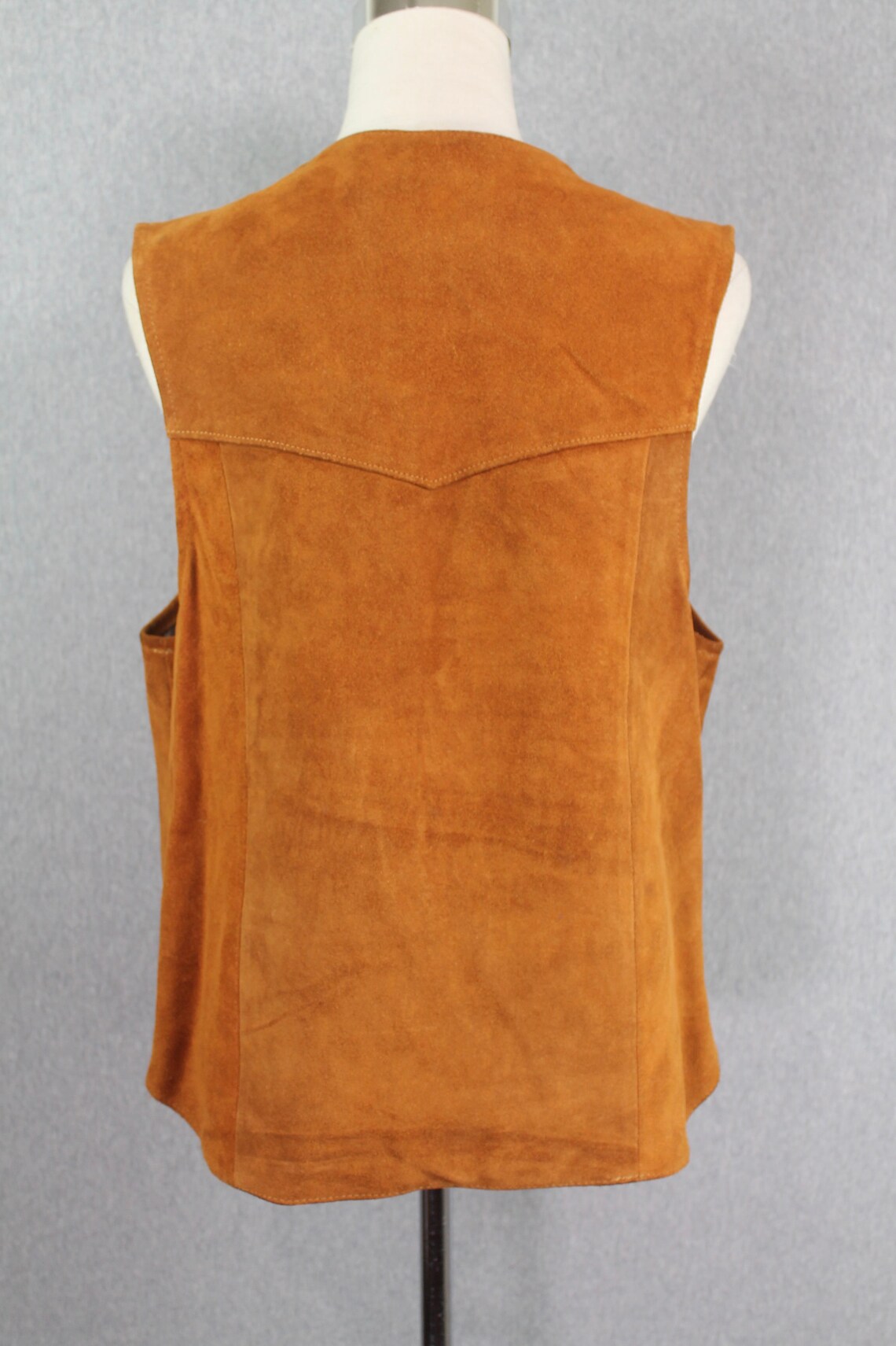 1970s Suede Western Vest by Leatherland Leather Boho Marked - Etsy