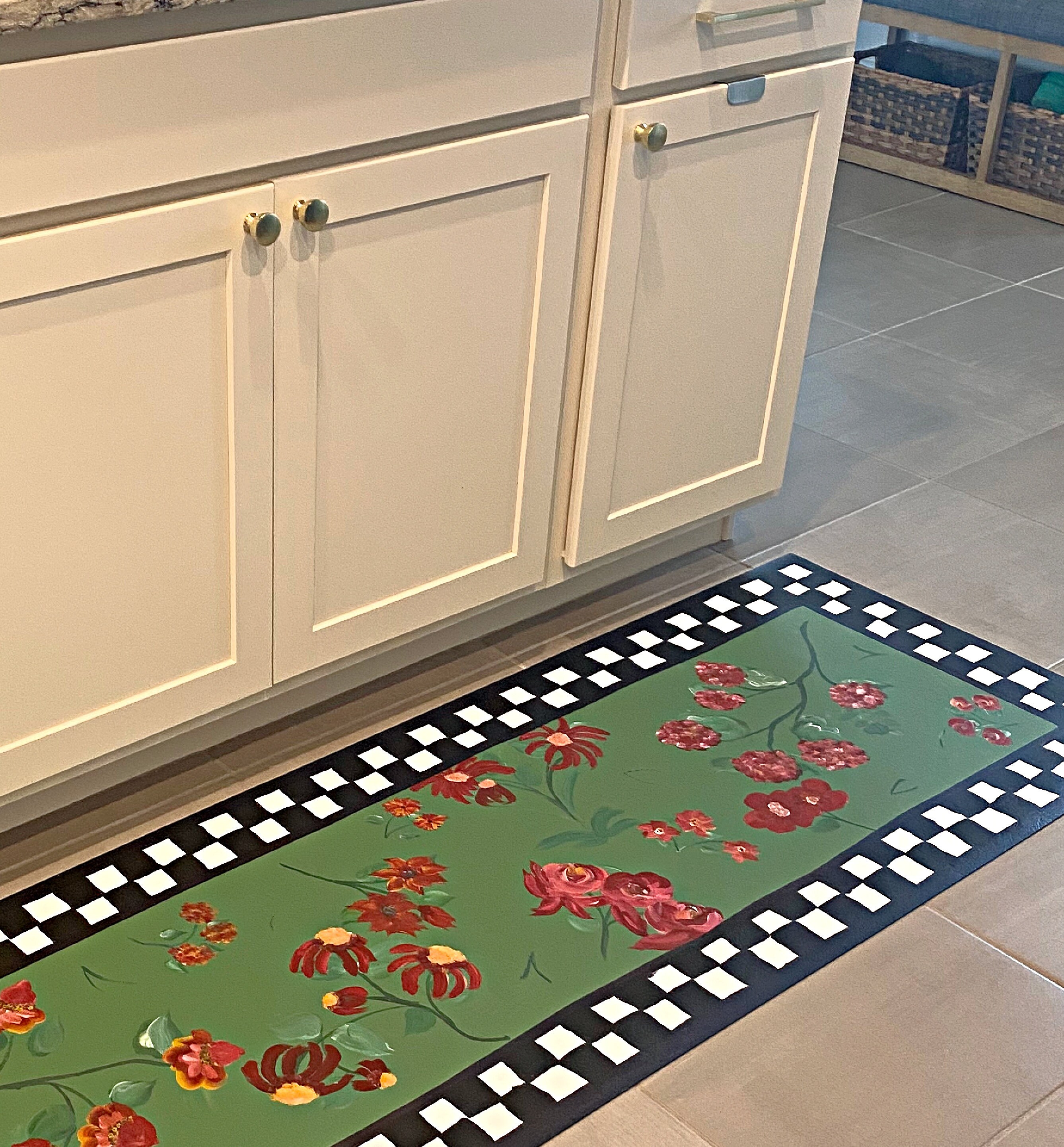Vinyl Floor Cloth Runners – Flooring Ideas