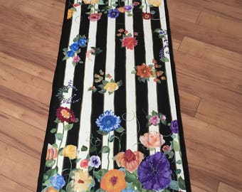 Painted Floor Cloth | Etsy