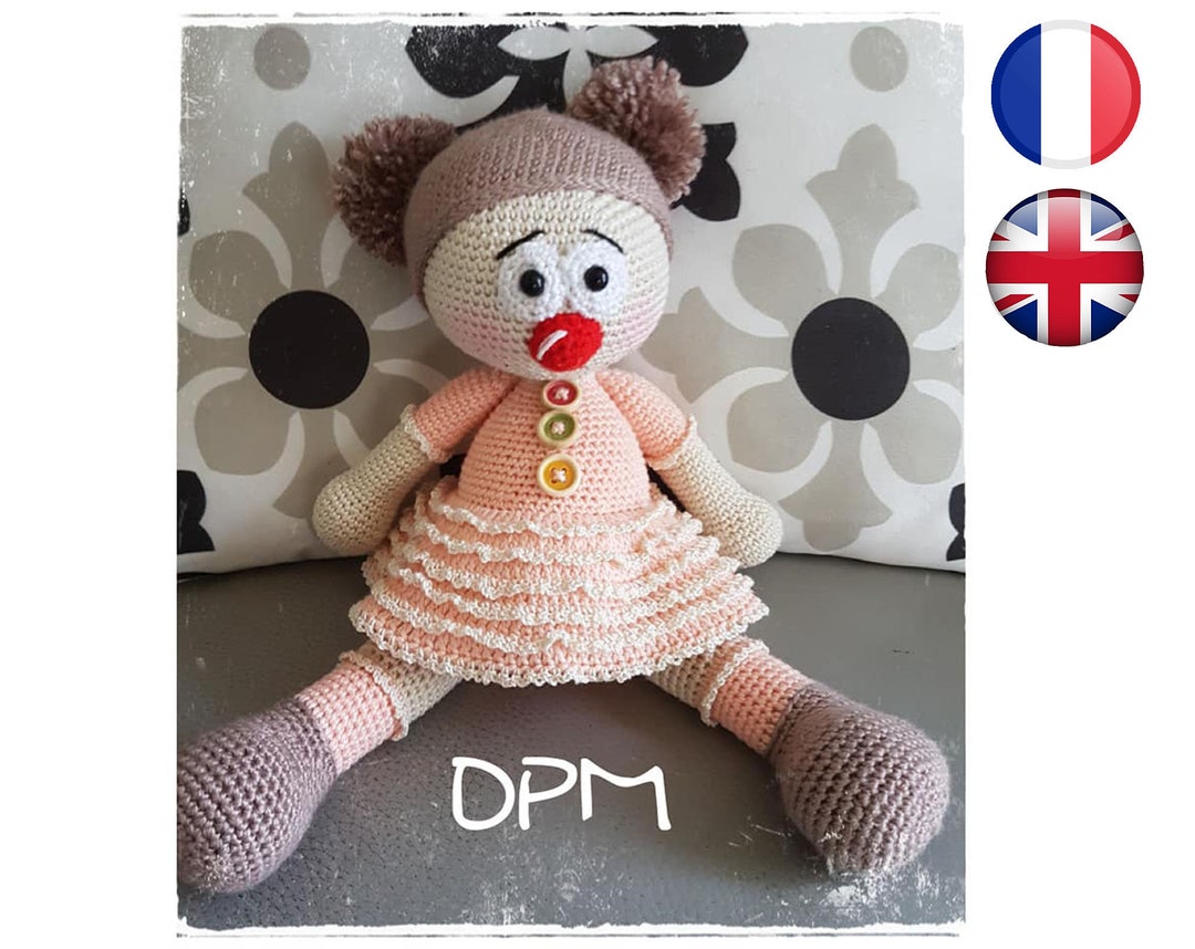 Crochet Tutorial Pattern Chives-doll-amigurumi French English Version ...