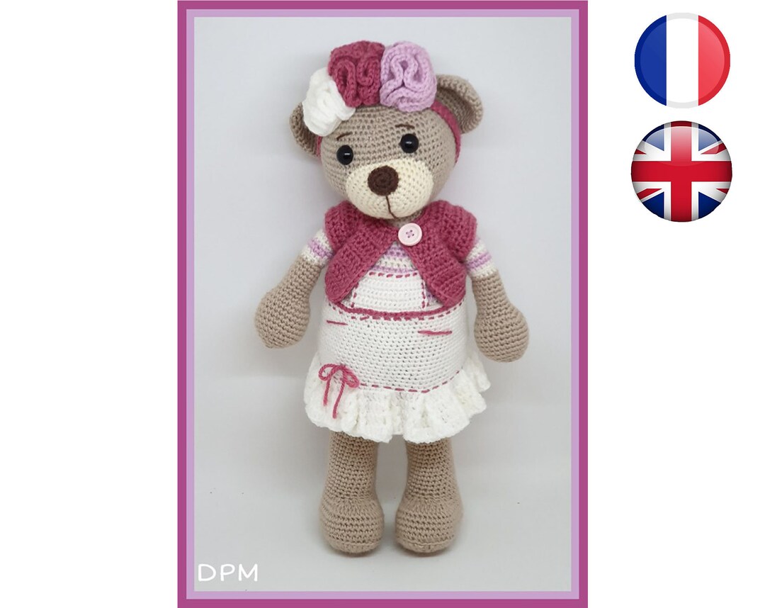 Crochet Teddy Bear Tutorial Pattern Version-pdf-email Delivery - Etsy