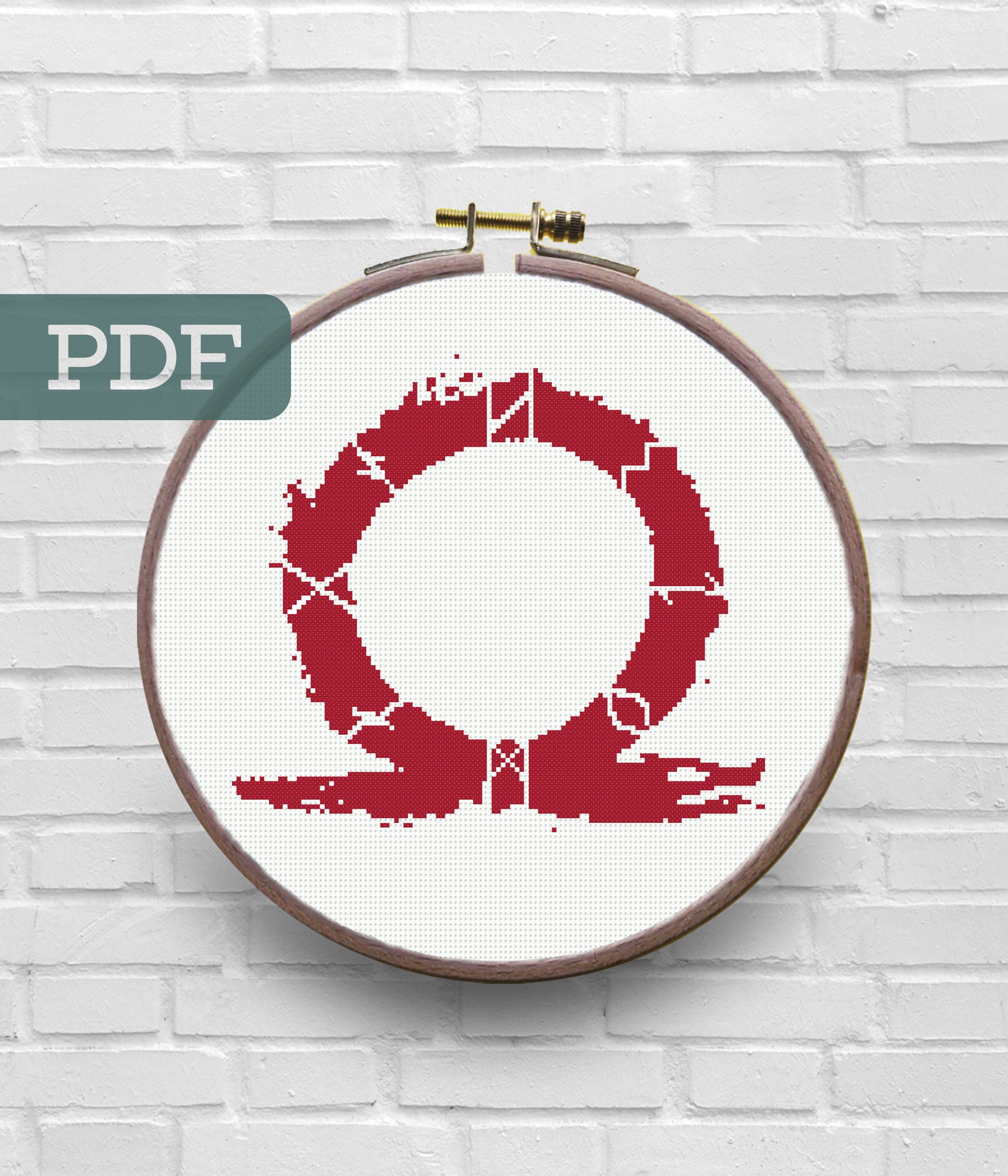 God of War Cross Stitch Pattern Kratos Cross Stitch Pattern - Etsy Canada