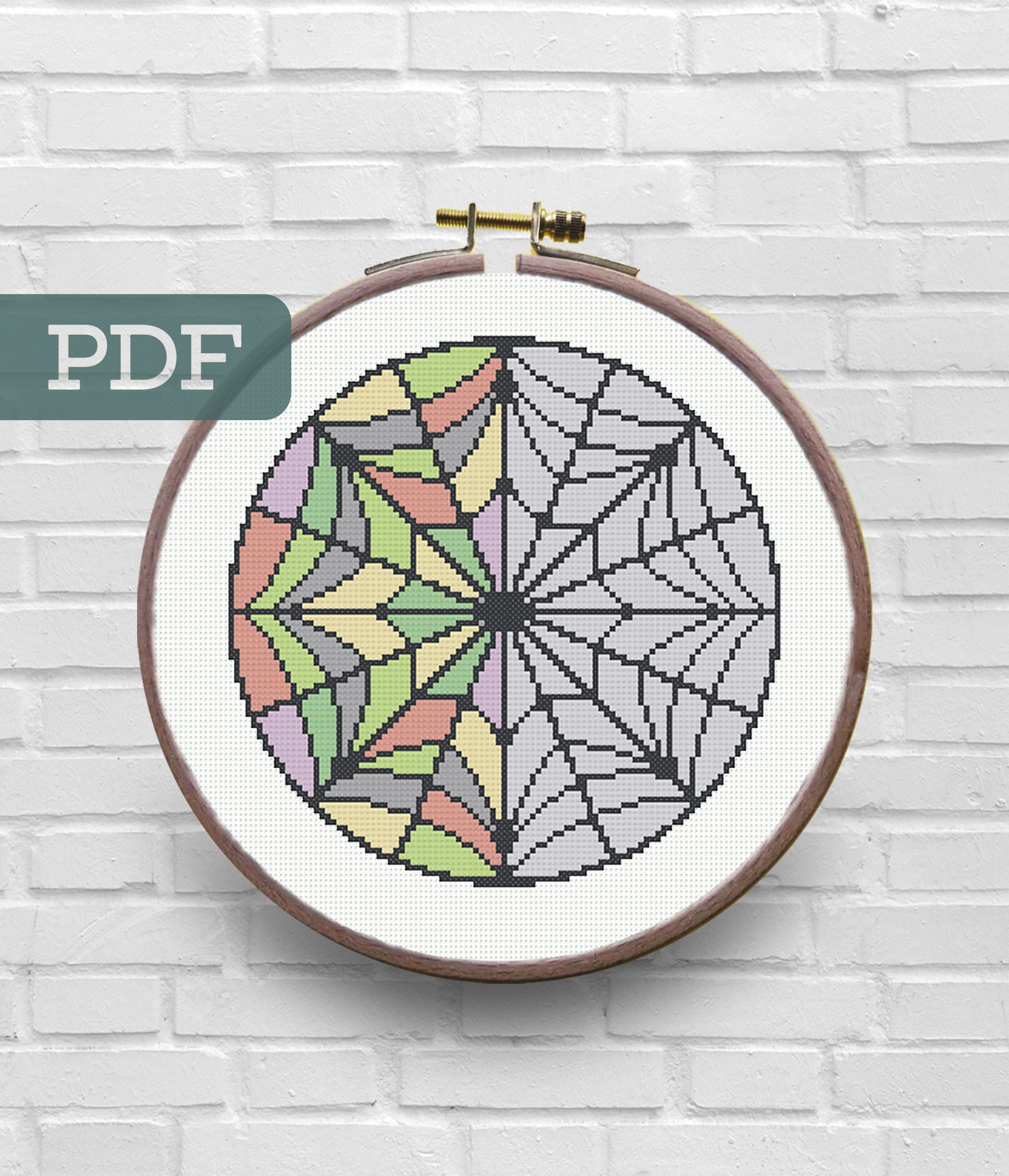 Ophelia Window Wednesday Addams Cross Stitch Pattern - Wednesday Enid ...