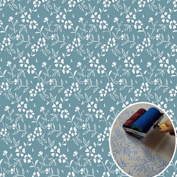 Paint Roller With Pattern - Etsy