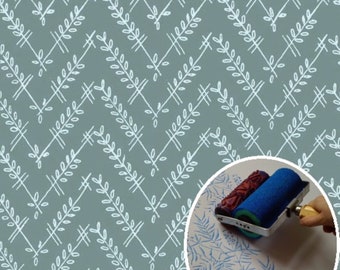 Pattern Paint Rollerno45sundaypattern Wall Decoration - Etsy