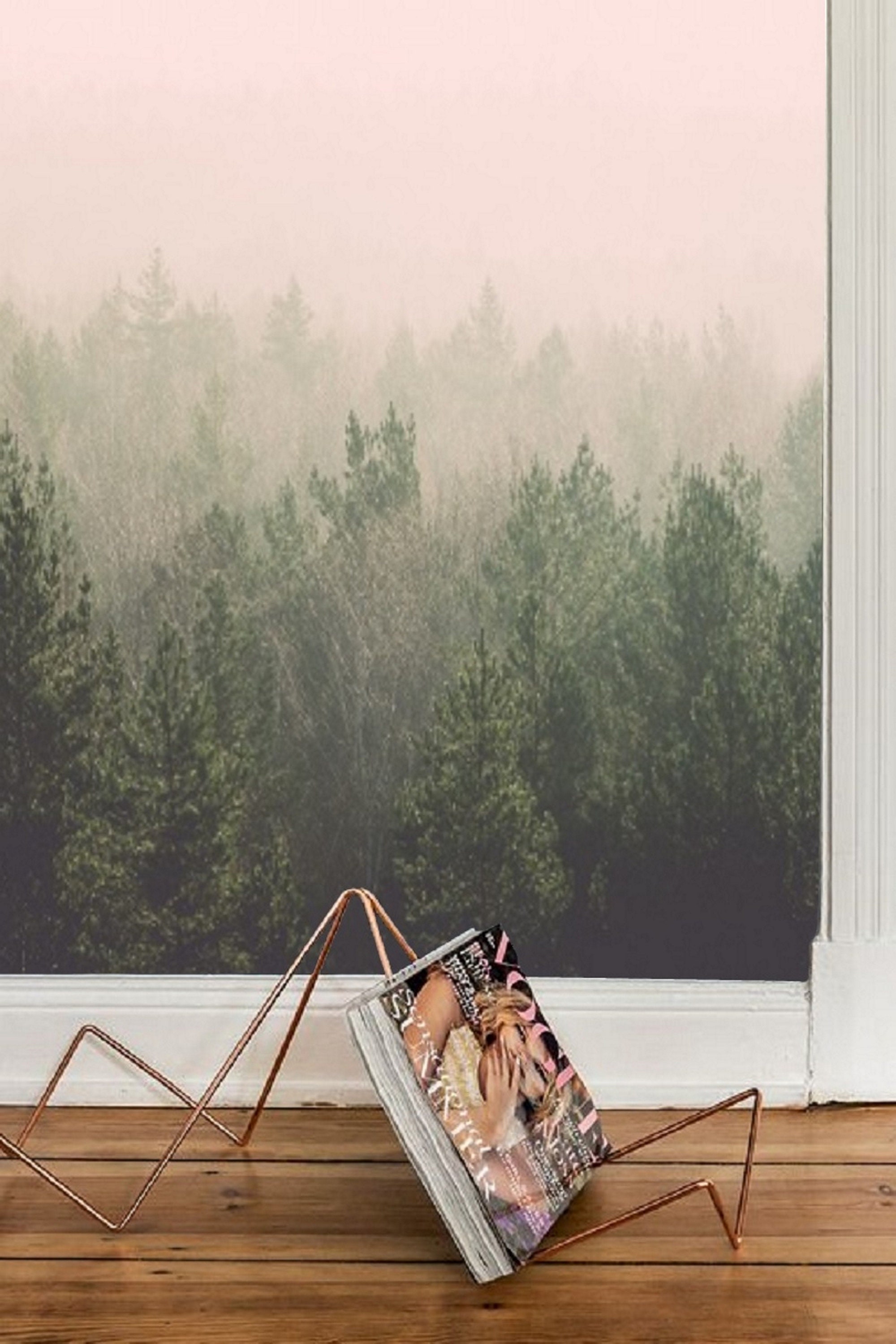 Misty Forest Self Adhesive Wallpaper Peel & Stick Mural | Etsy UK