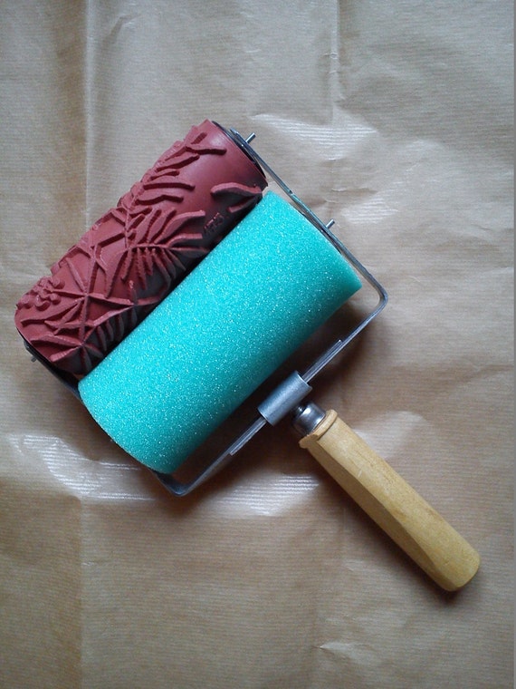 Paper, Party & Kids Patterned Paint Roller Set Paint Roller Set ...