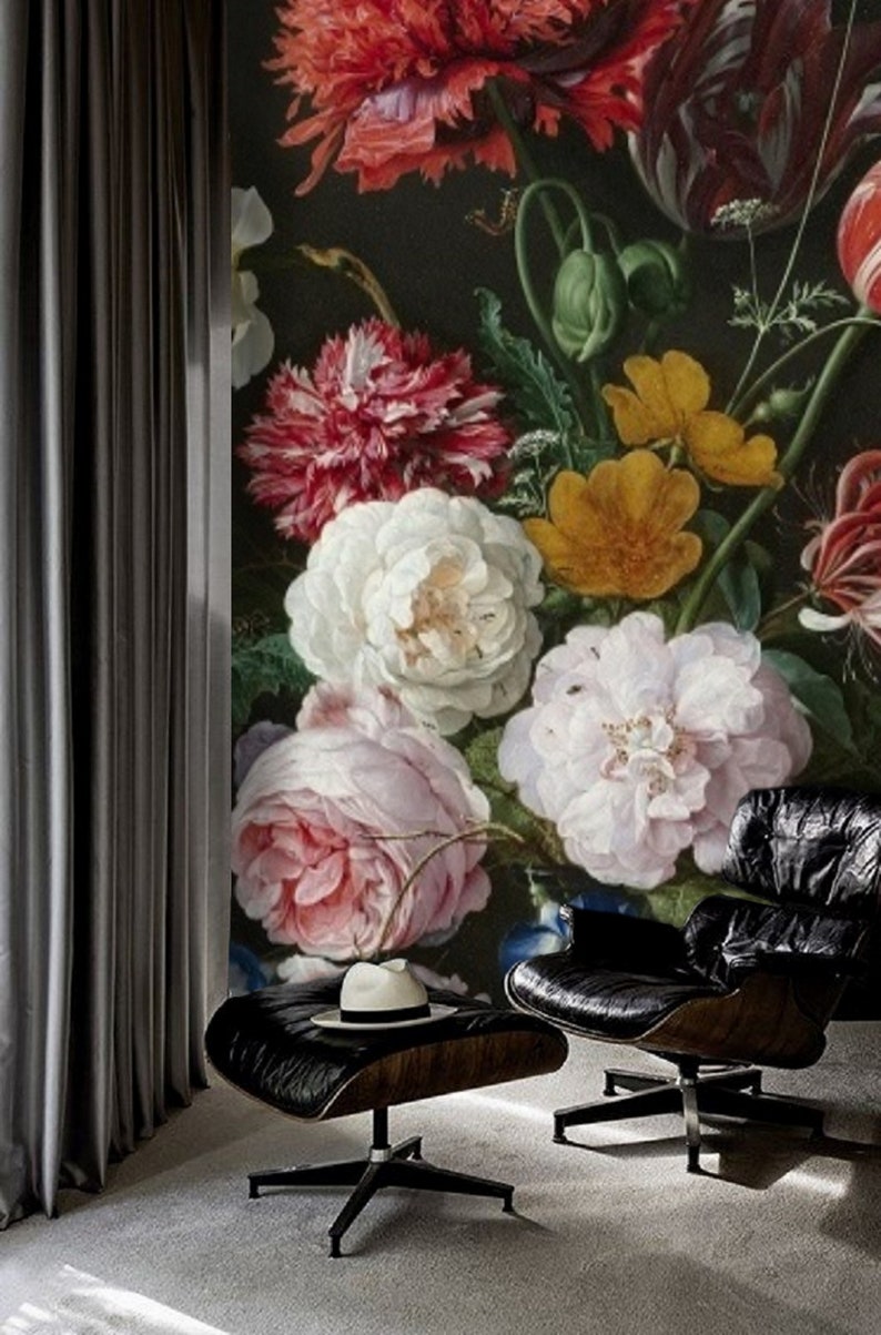 Jan Davidsz De Heem Wallpaper Mural, Removable Peel and Stick Prepasted ...