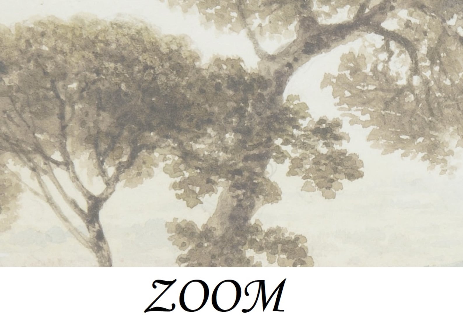 Muted Landscape Wallpaper, Pastoral Scenery Wallpaper, Neutral Vintage ...