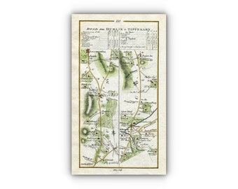 Portlaoise Map - Etsy Ireland