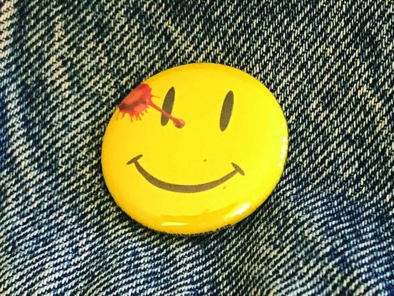 Groovy Buttons / the Watchmen / Comedian's Button - Etsy