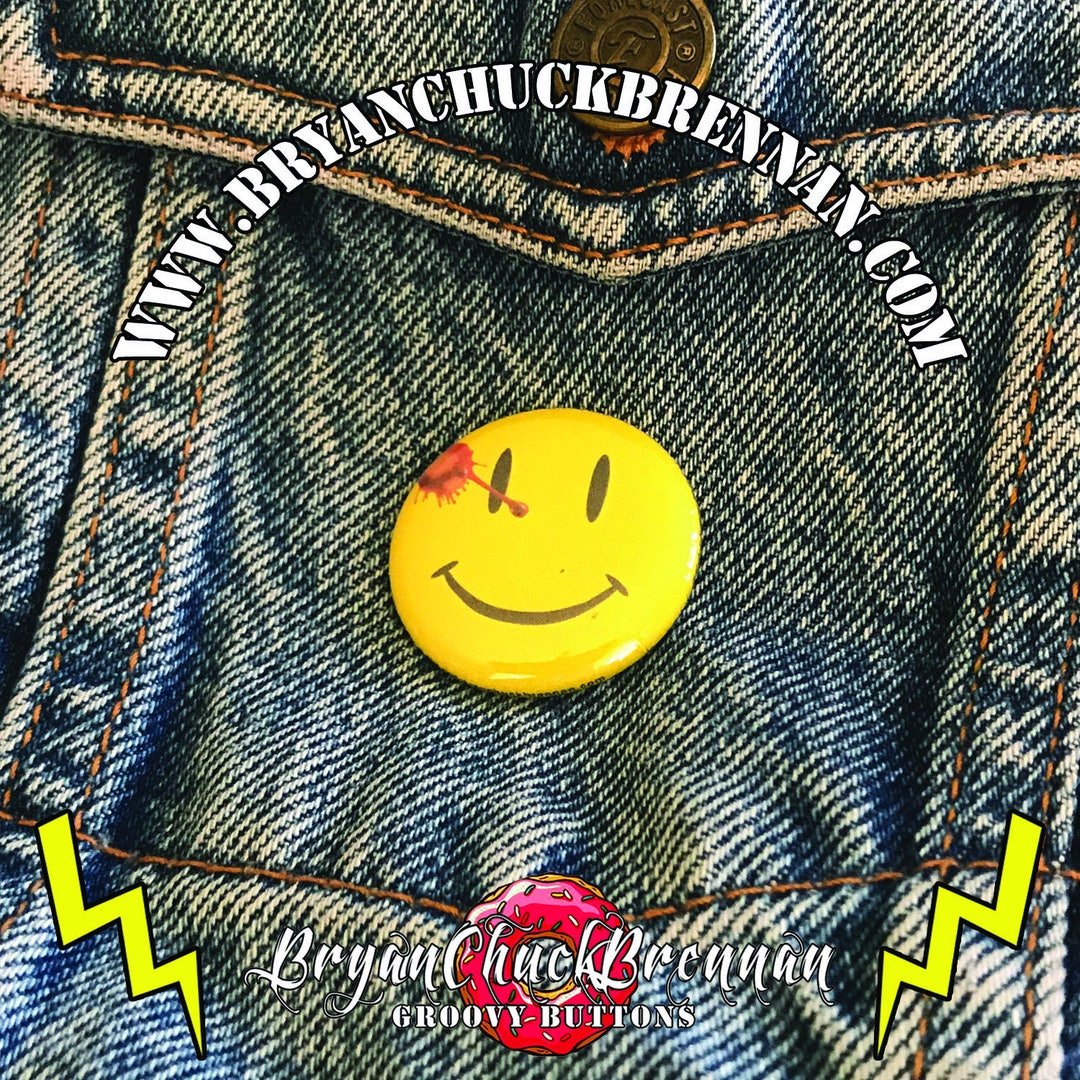 Groovy Buttons / the Watchmen / Comedian's Button - 1.25" Pinback ...