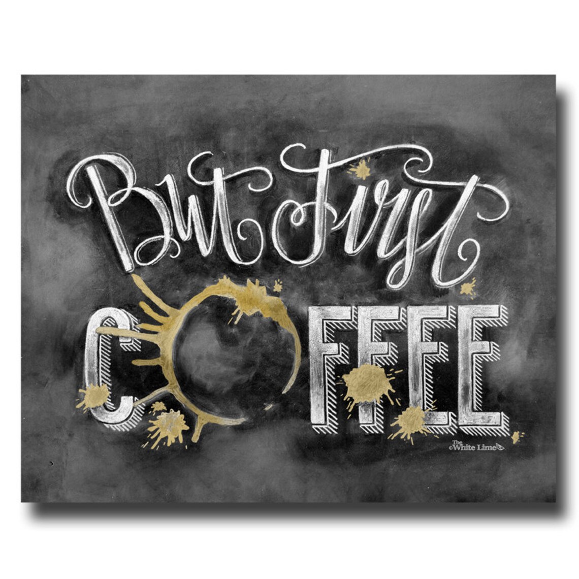 But First Coffee Coffee Art Coffee Kitchen Art Kitchen Art - Etsy
