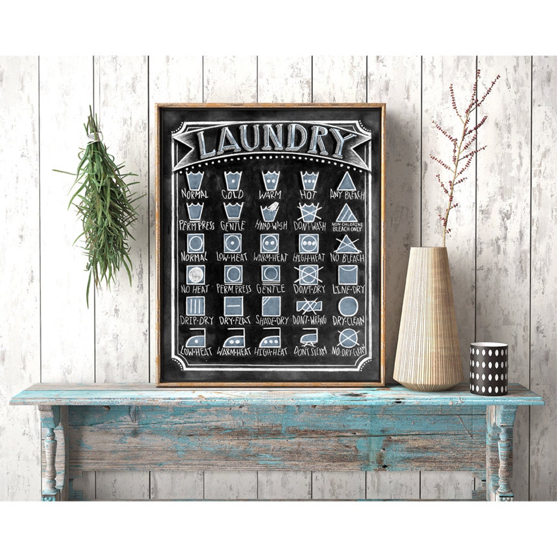 Laundry Room Sign Laundry Symbols Laundry Sign Laundry Room - Etsy