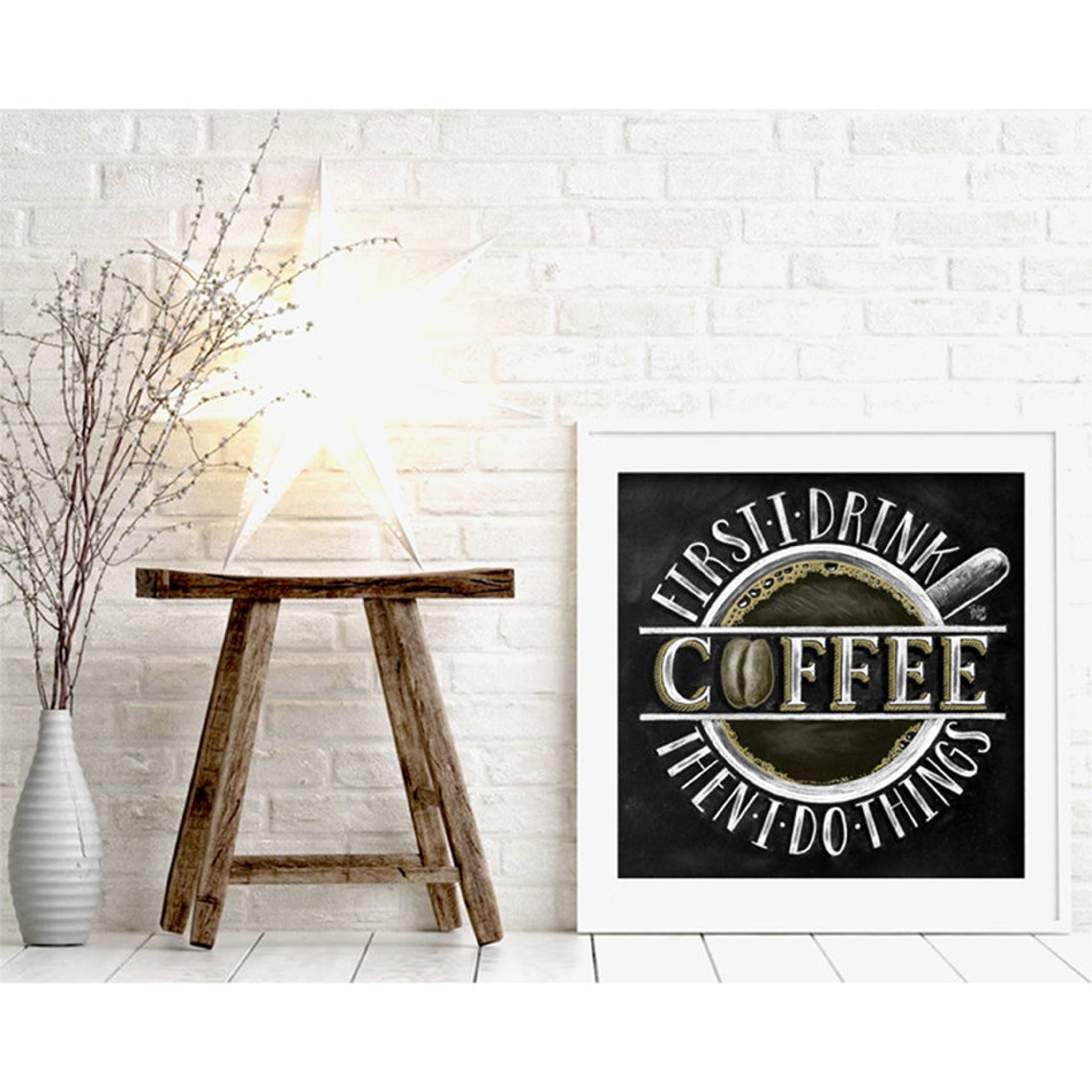 Coffee Sign Coffee Decor Chalkboard Art Chalk Art Coffee - Etsy
