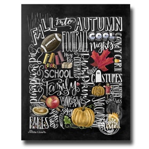 Fall Decor, Fall Word Art, Fall Art, Chalkboard Art, Chalk Art ...