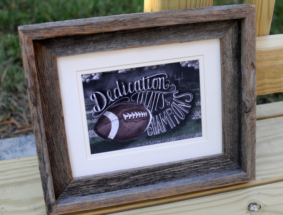 Football Decor Football Art Chalk Art Chalkboard Art - Etsy Canada