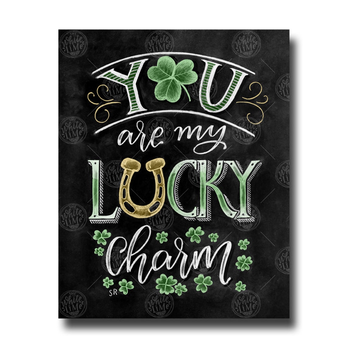 You Are My Lucky Charm St. Patrick's Day Art Irish - Etsy