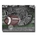 Football Decor, Football Art, Chalk Art, Chalkboard Art, Football Print ...