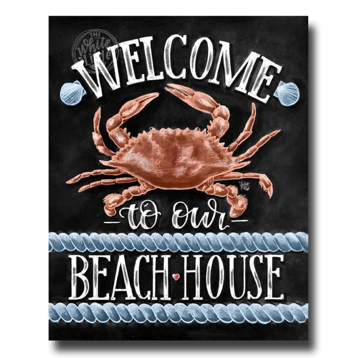 Beach House Sign Beach Print Welcome to Our Beach House - Etsy