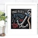 Nautical Decor, Chalkboard Art, Beach Art, Anchor, Chalk Art, Nautical ...