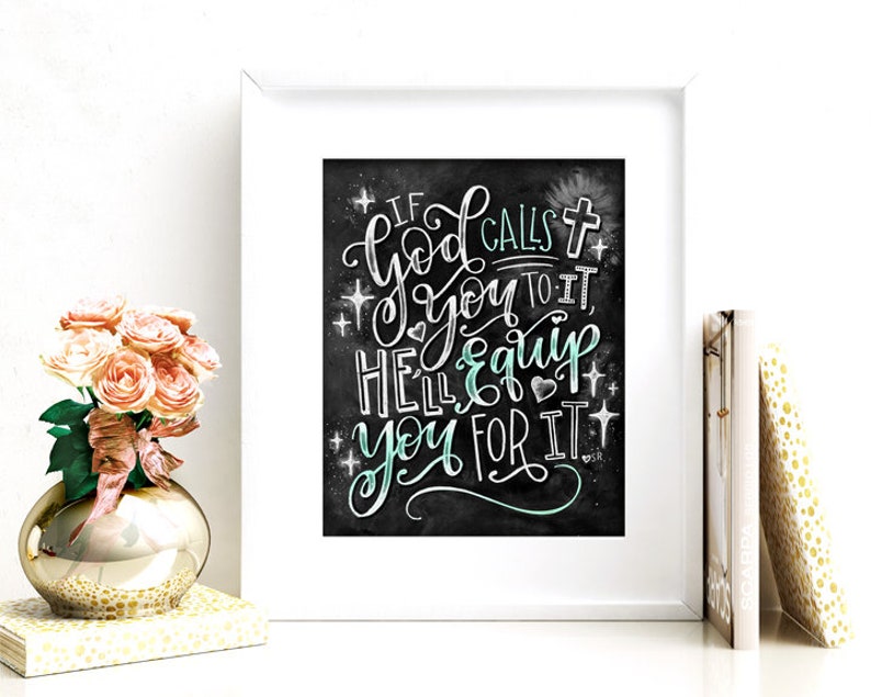 Faith Print Jesus Wall Art Bible Verse Print Scripture Art | Etsy