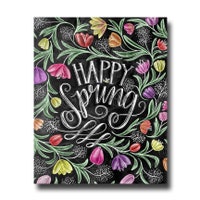 Spring Chalkboard - Etsy
