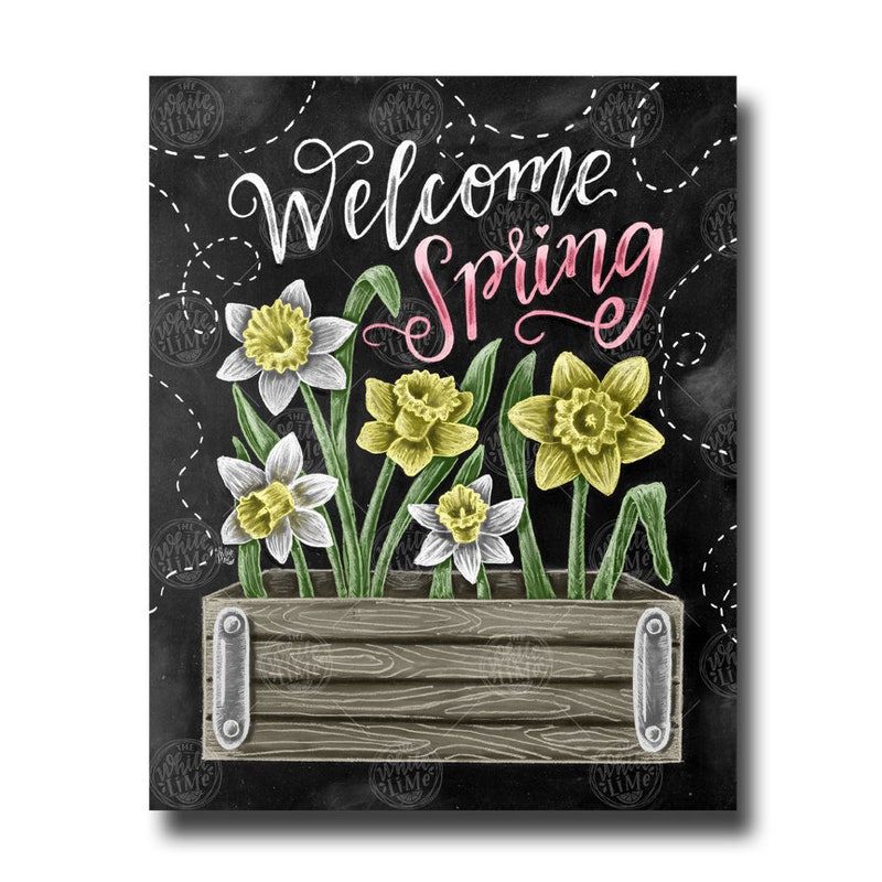 Spring Art - Etsy