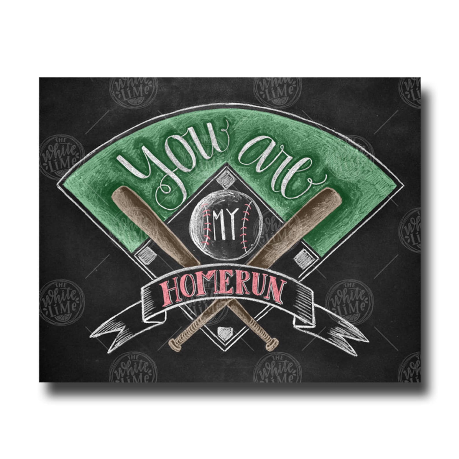 Baseball Decor Baseball Sign Baseball Art Love Sign Chalkboard - Etsy