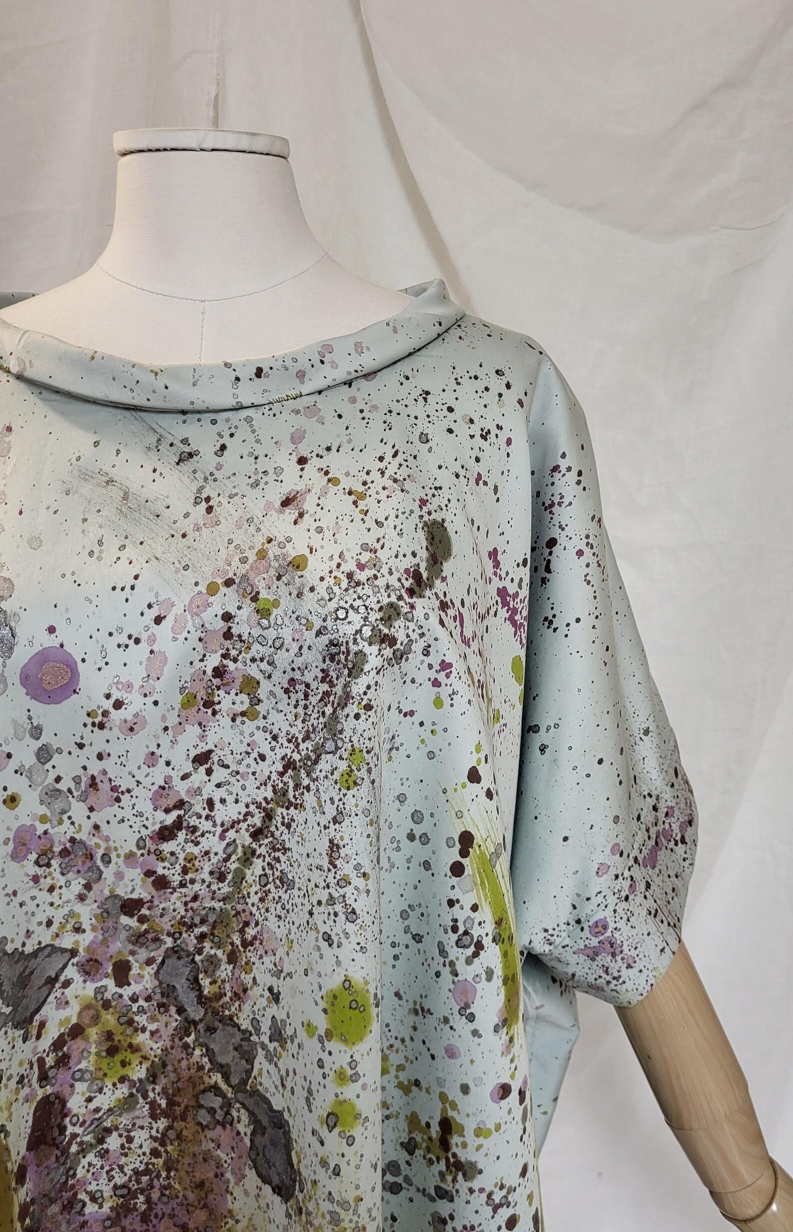 Artsy,upcycled, Sustainable, One of a Kind, Oversized, Woman's ...