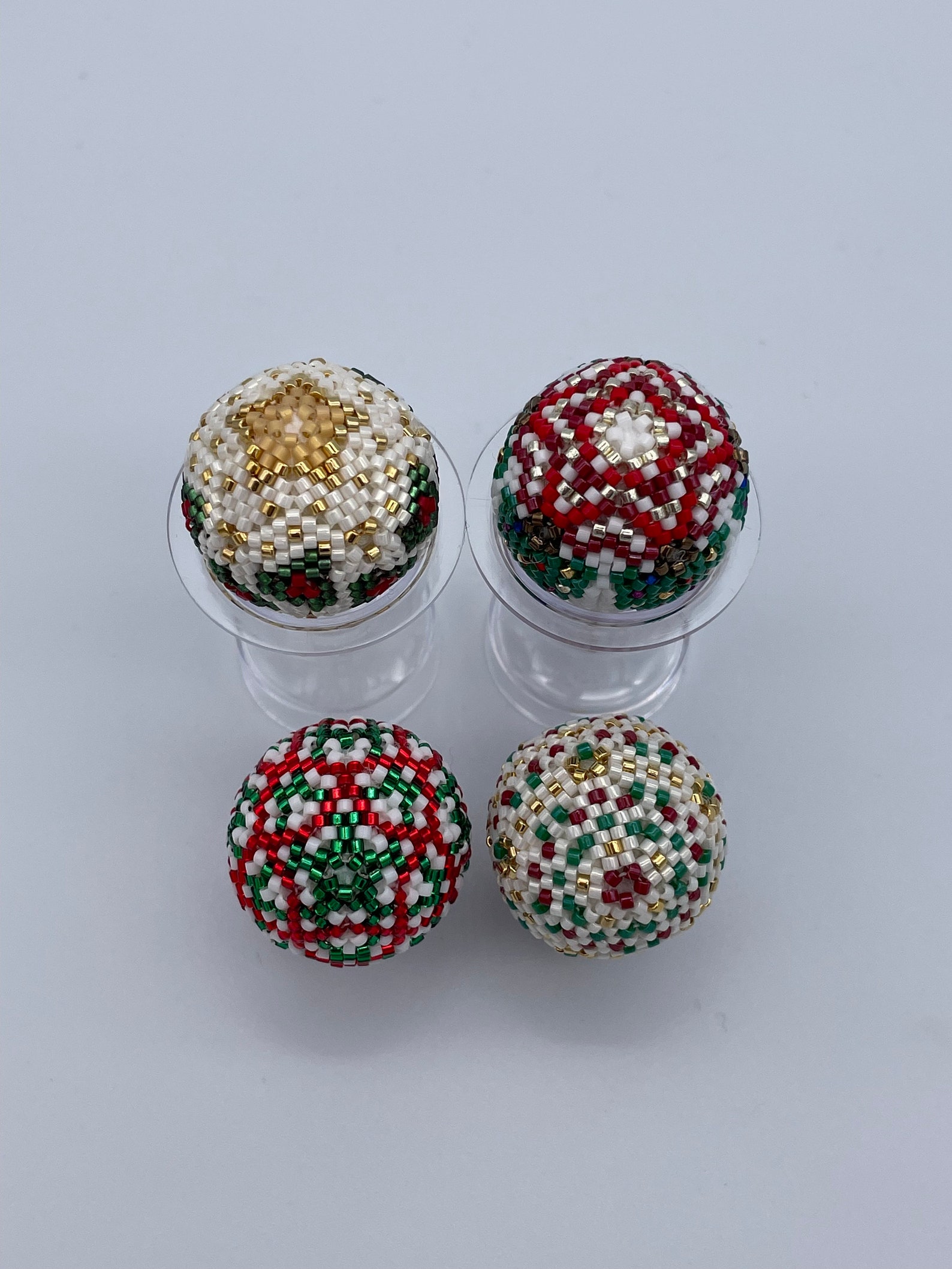 Micro Ball Set 2: Holly, Fractal, Tree, Lights - Etsy