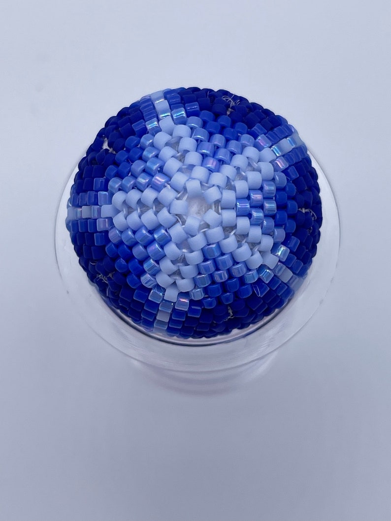 Micro Ball Set 1: Snowflake Ribbon Candy Icicle | Etsy