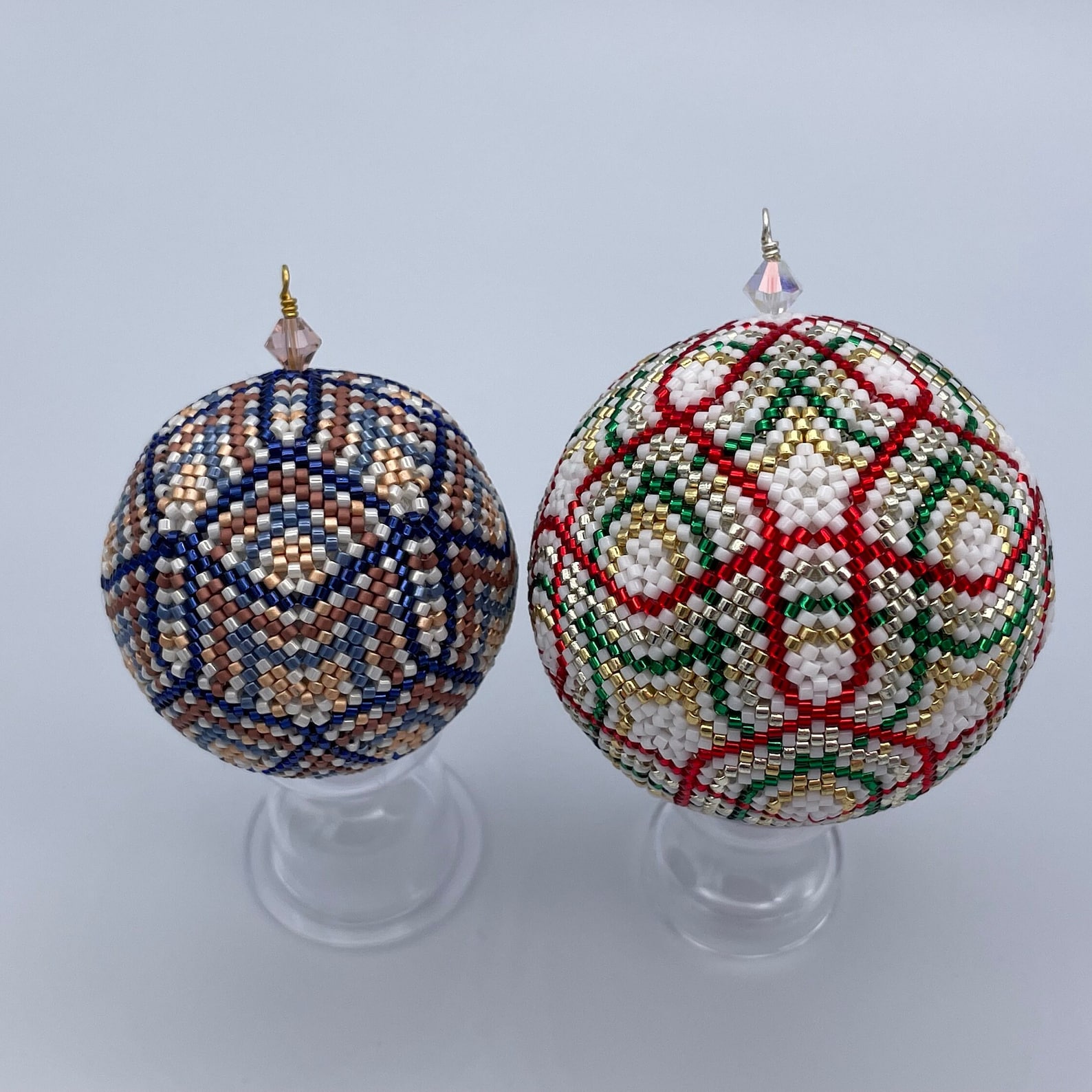 Fractal Stars Peyote Triangle Ball 6, 8, 10, 12 Rows - Etsy