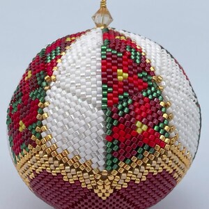 Jolly Pinwheel Poinsettia Ornament - Etsy