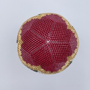 Jolly Pinwheel Poinsettia Ornament - Etsy