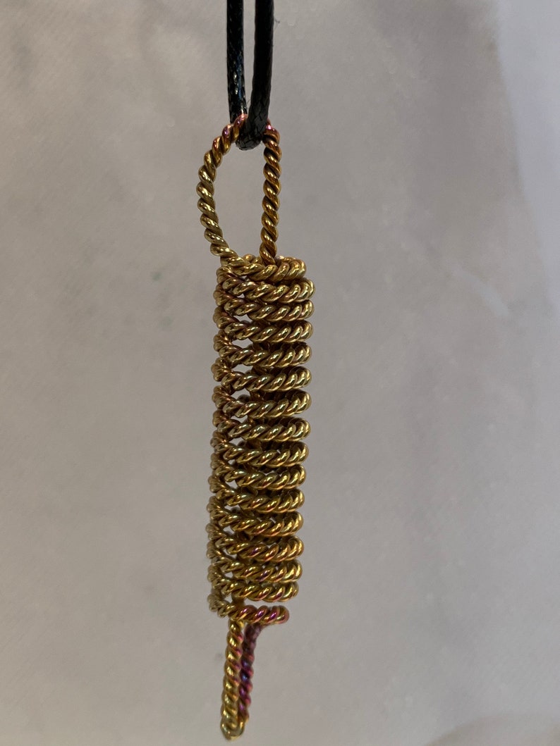 One Sacred Cubit Acuvac Coil Style Copper Tensor Energy | Etsy