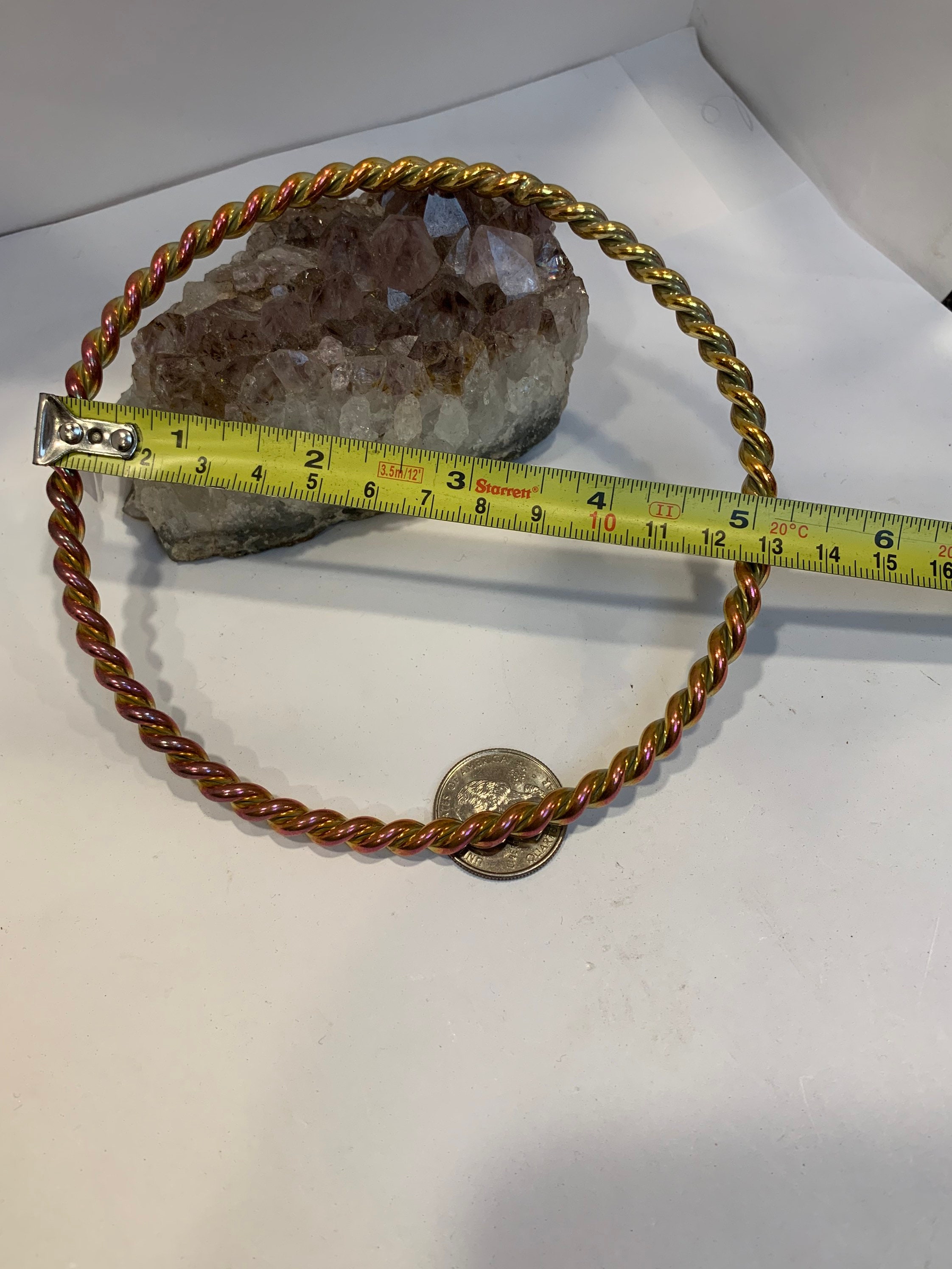 1 Full 999 Cubit Copper Tensor Energy Ring in Heavy 8 Gauge Copper - Etsy