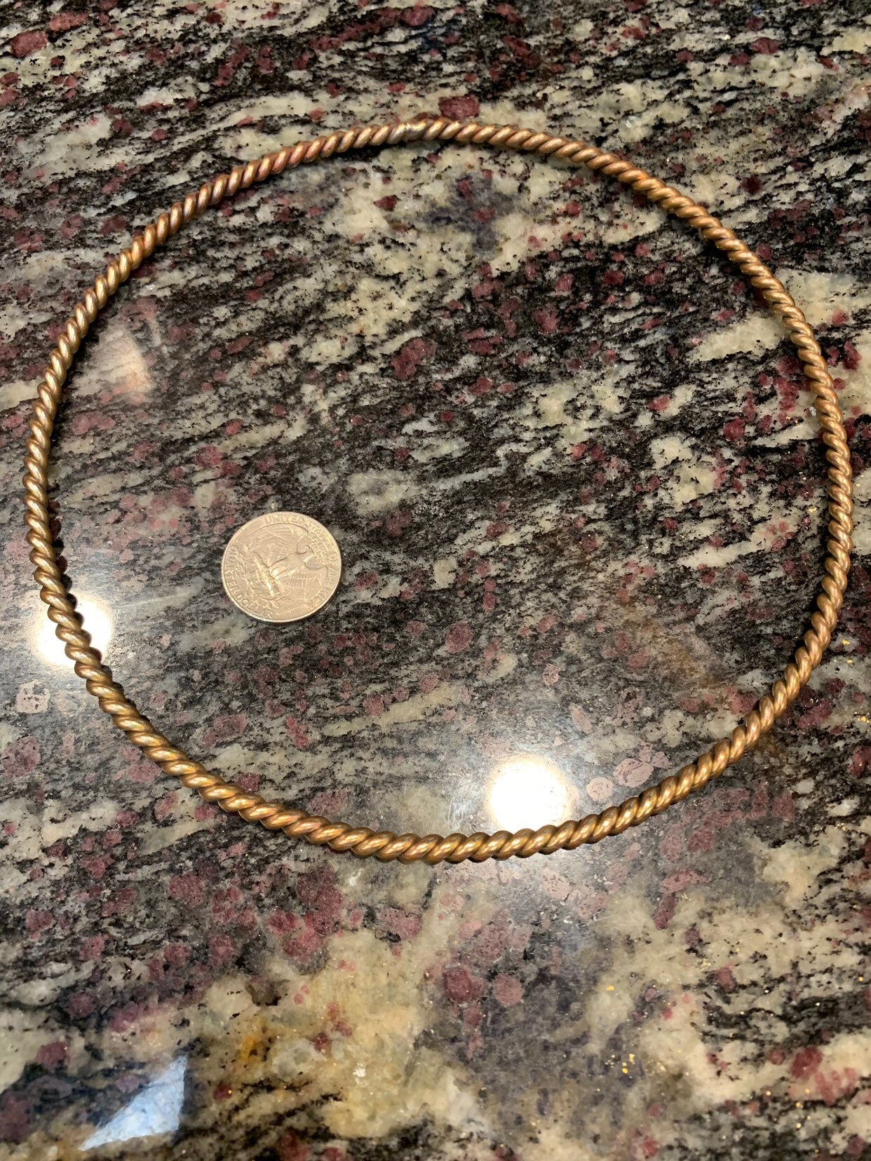 1 Full Sacred Cubit medium Thickness 10 Gauge Copper Tensor | Etsy