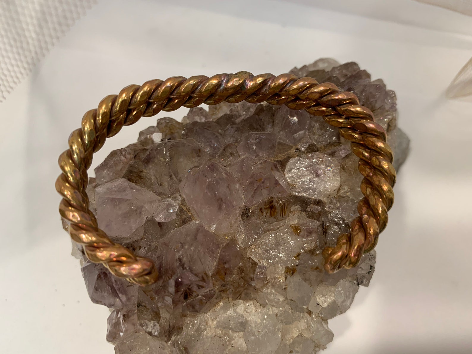 1/2 Sacred Cubit Copper Tensor Ring Heavy Gauge 10 Cuff | Etsy