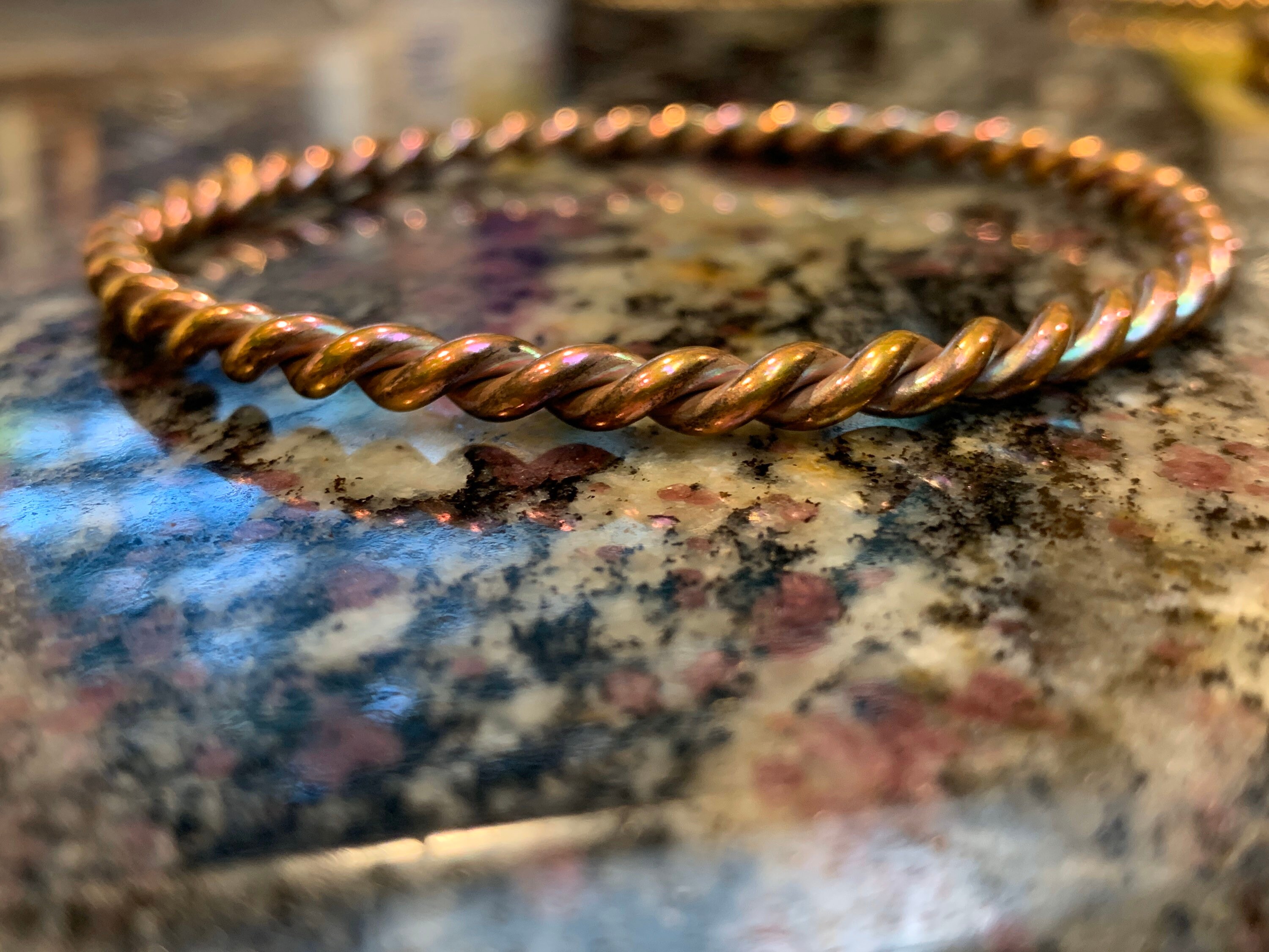 1/2 Sacred Cubit Copper Tensor Ring 10 medium gauge wire | Etsy