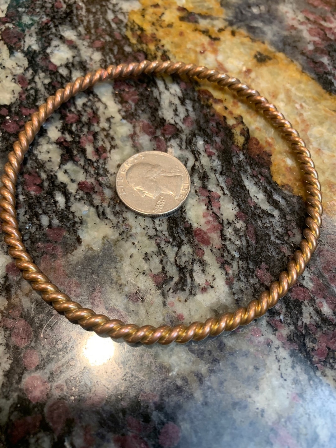 1/2 Lost Cubit 10 Gauge Heavy Copper Tensor Ring - Etsy