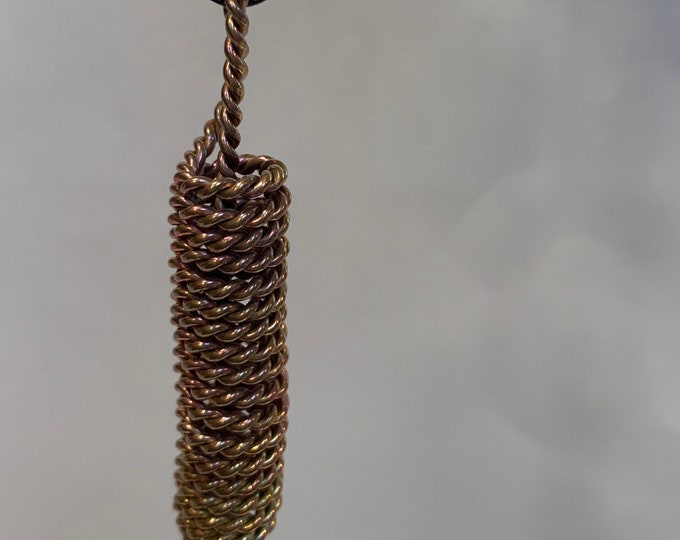 One Full Lost Cubit Acuvac Style Copper Tensor Energy Pendant - Etsy