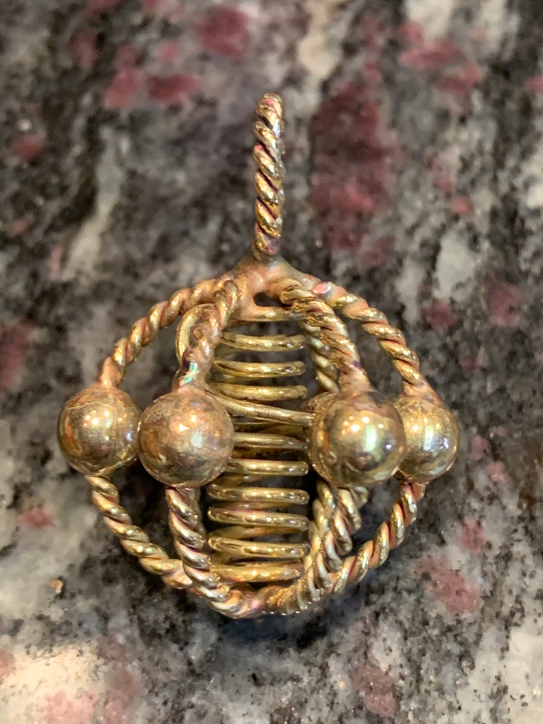 1/8 Sacred Cubit Personal Harmonizing Copper Tensor Energy Pendant With ...