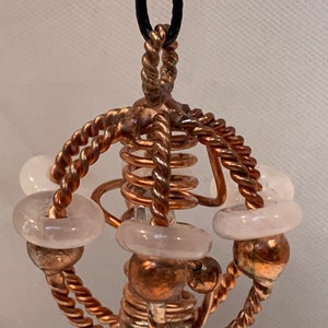 1/16 764 Mhz Cubit Copper Tensor Energy Harmonizer With Rose | Etsy