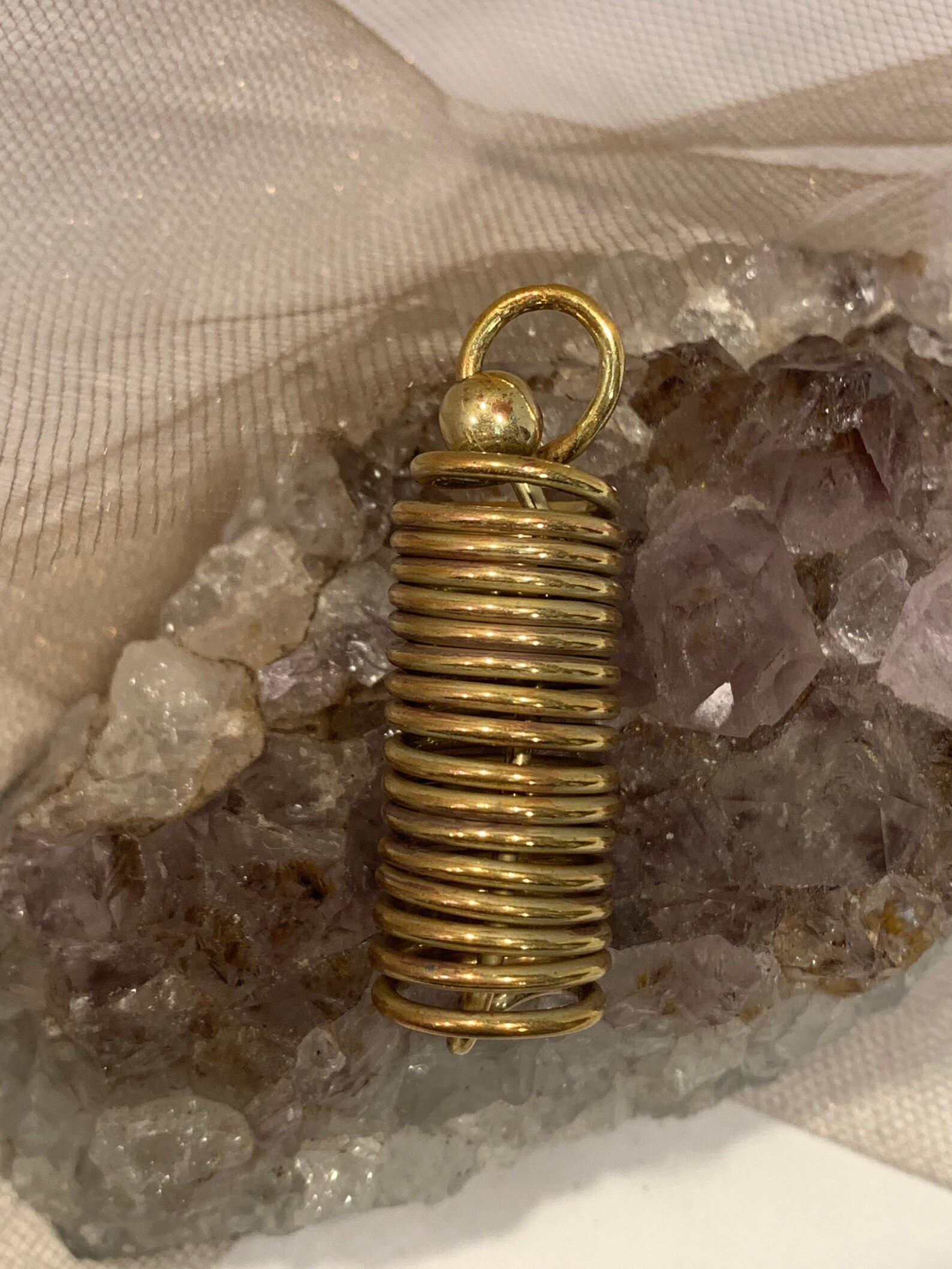 1.5 Full Sacred Bosnian Cubit Healing Coil Pendant or Pendant | Etsy