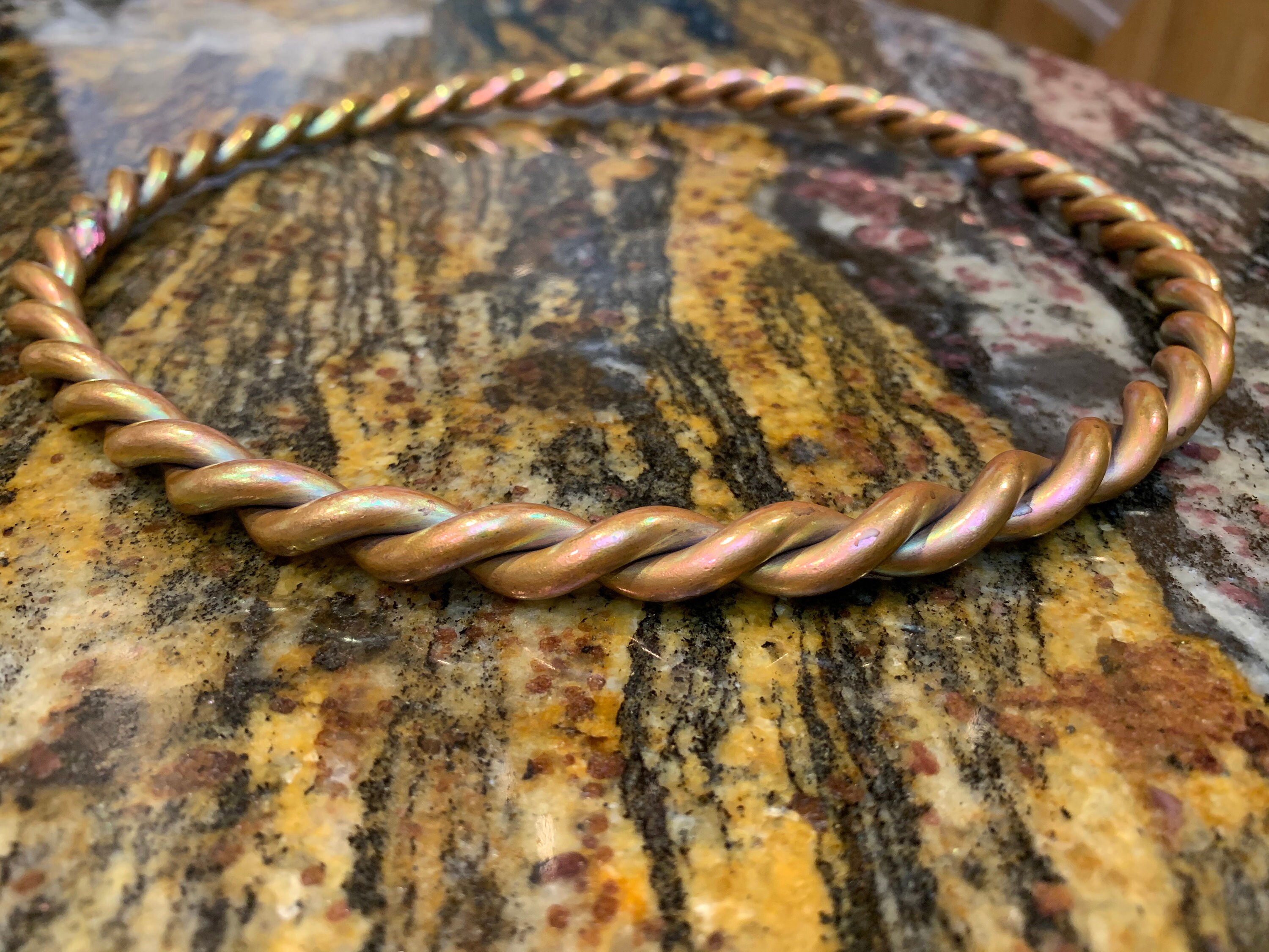 Full Lost Cubit Manifestation Tensor Ring Heavy Gauge #4 Copper - Etsy