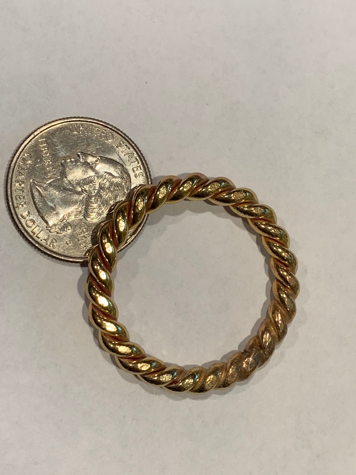 One 1/4 of a 999 Cubit Copper Tensor Energy Ring in Heavy 10 Gauge ...