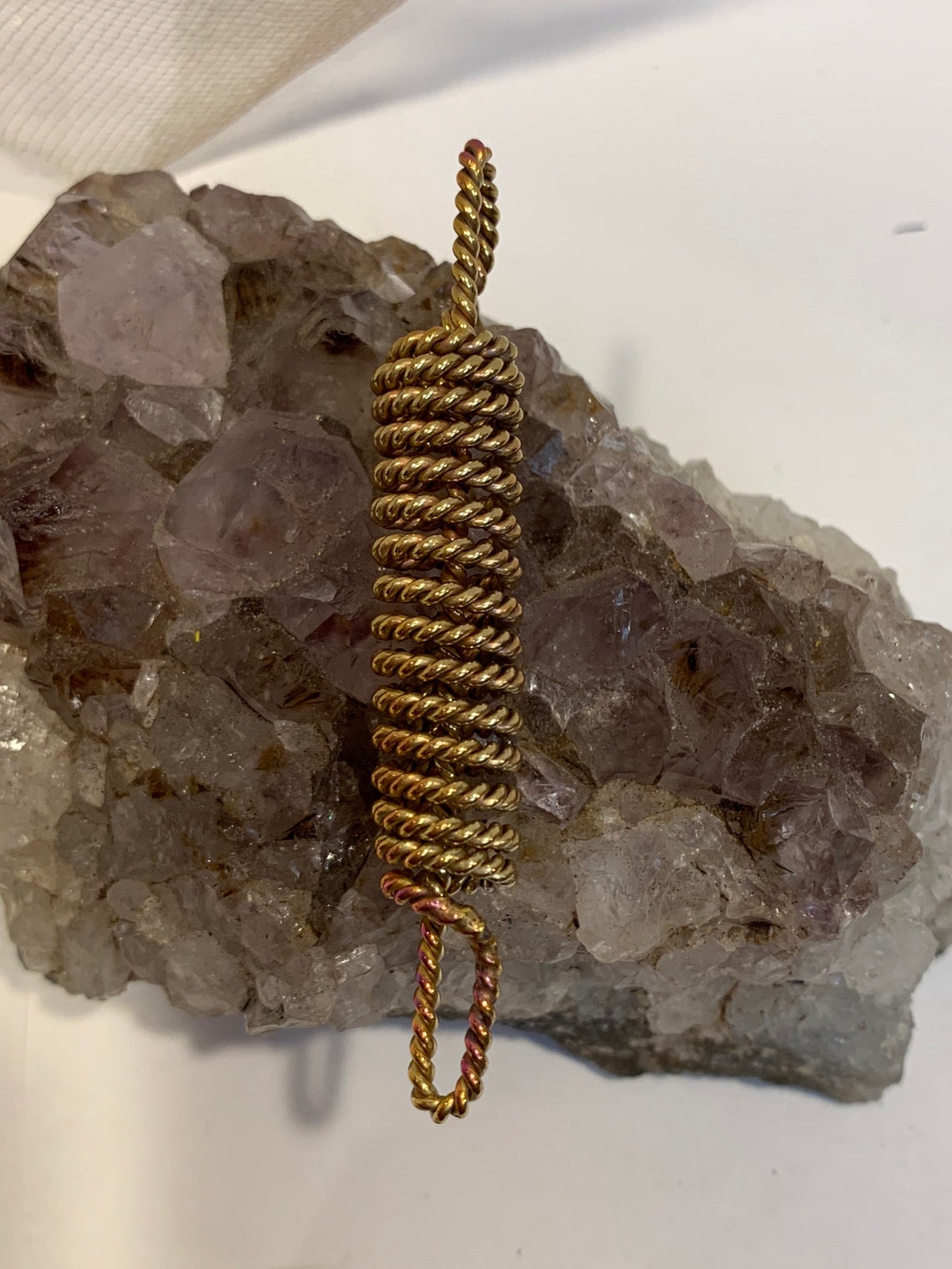 One Sacred Cubit Acuvac Coil Style Copper Tensor Energy | Etsy