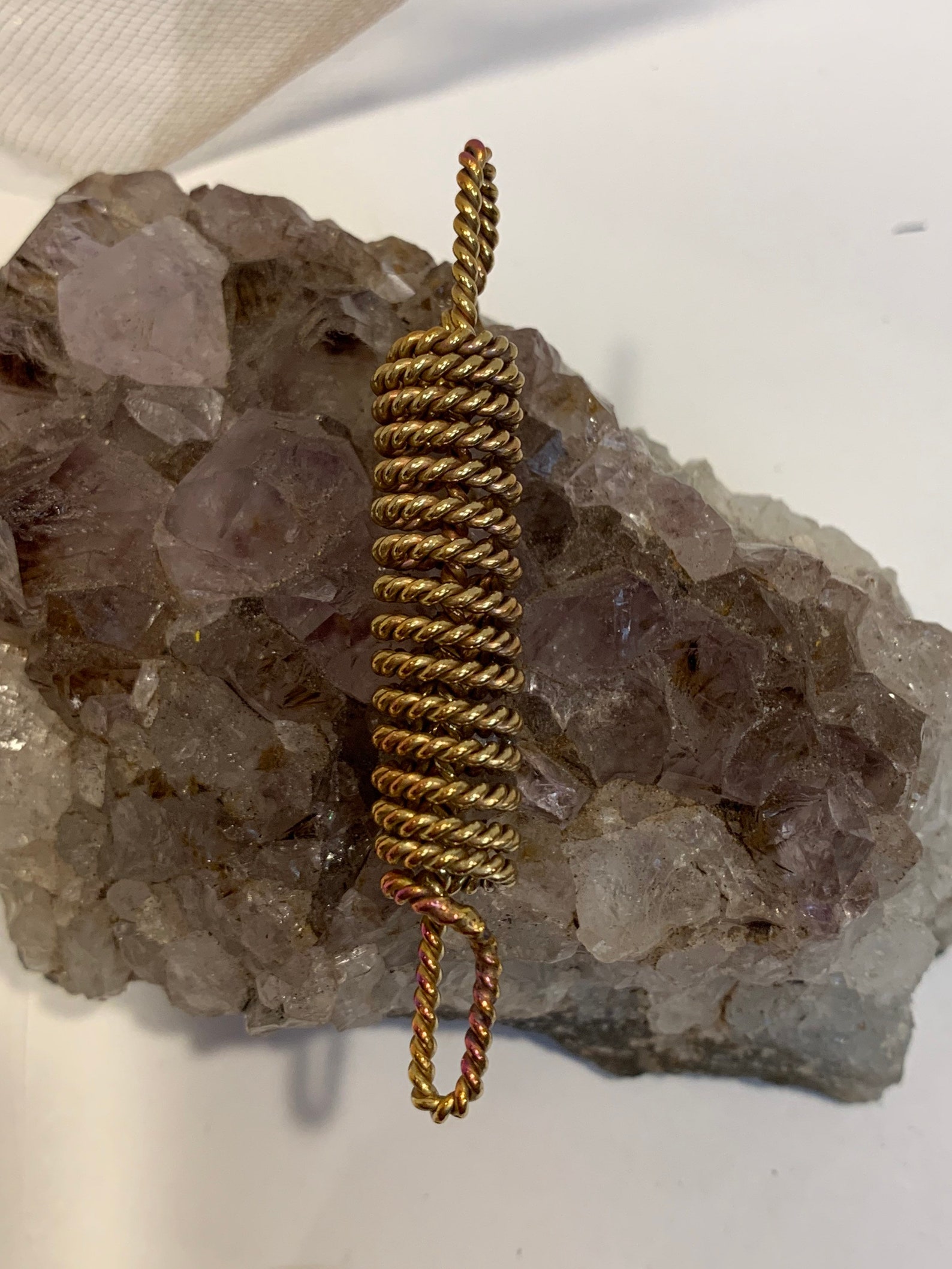 One Sacred Cubit Acuvac Coil Style Copper Tensor Energy | Etsy